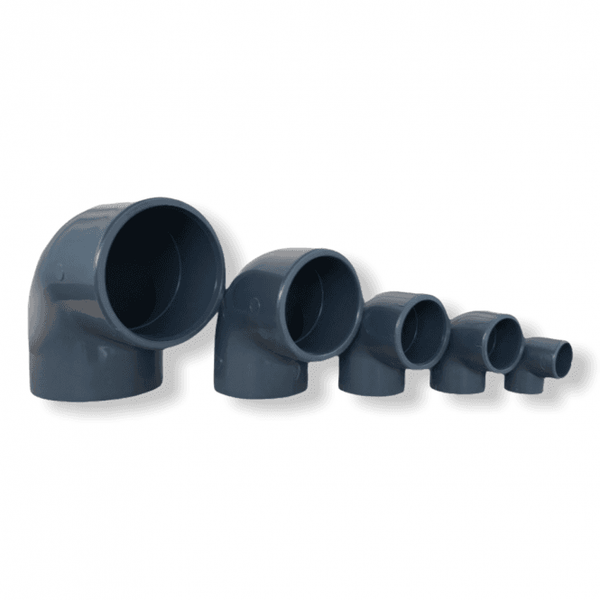 PVC Elbow – 90 Degree PVC Pipe Connector for Ponds – Queni Koi Southern