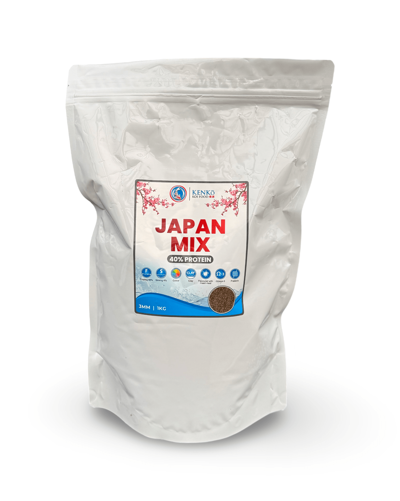 Kenko Japan Mix 3mm or 6mm 1kg, 3kg, 5kg, 15kg – Queni Koi - 2025